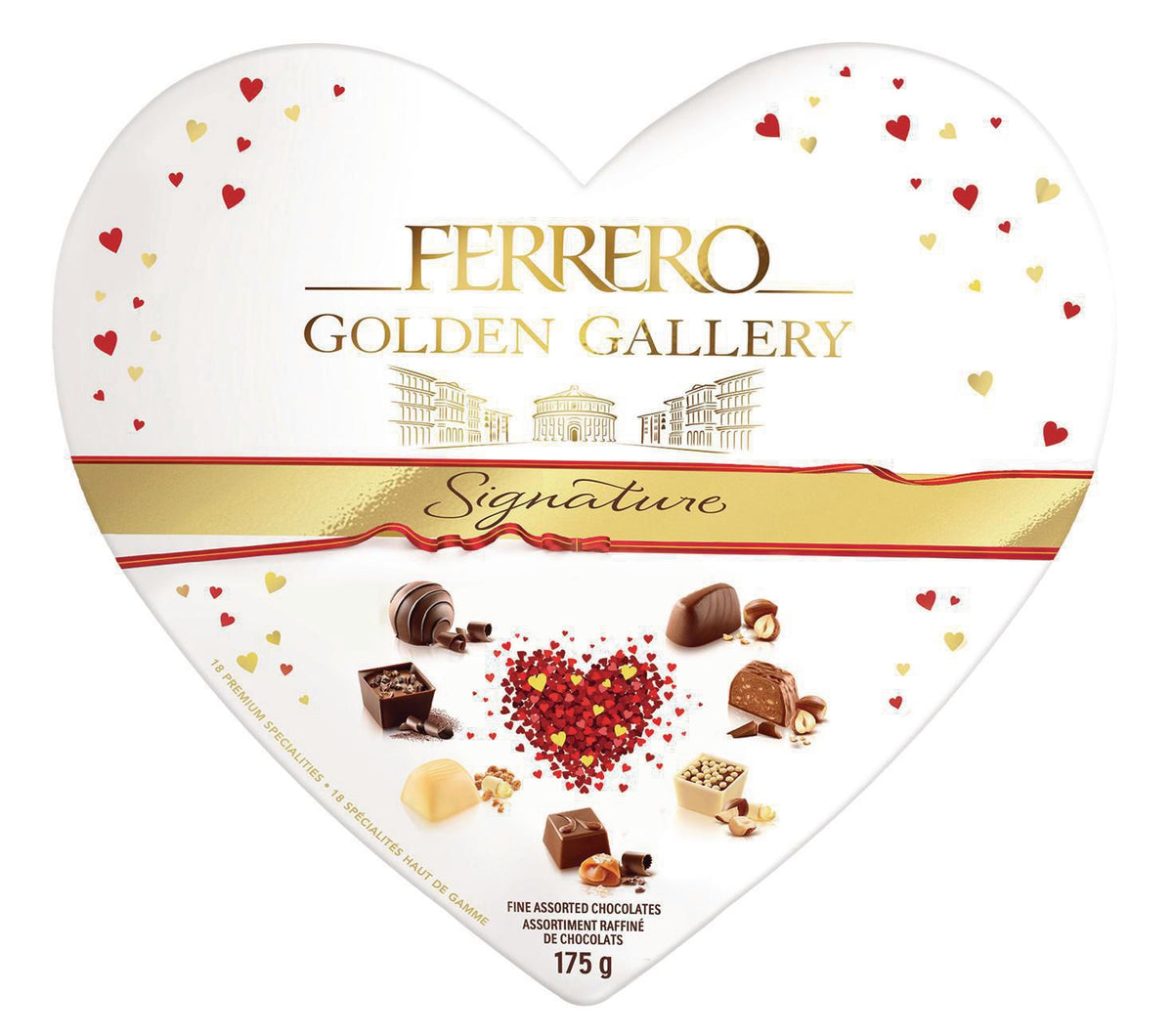 Ferrero Rocher Golden Gallery Heart Shape Gift Box for Birthday ...